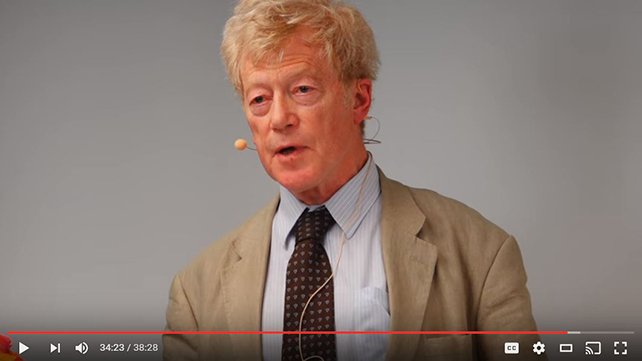 Sir Roger Scruton receives the Sappho Prize 2016 - trykkefrihed.dk